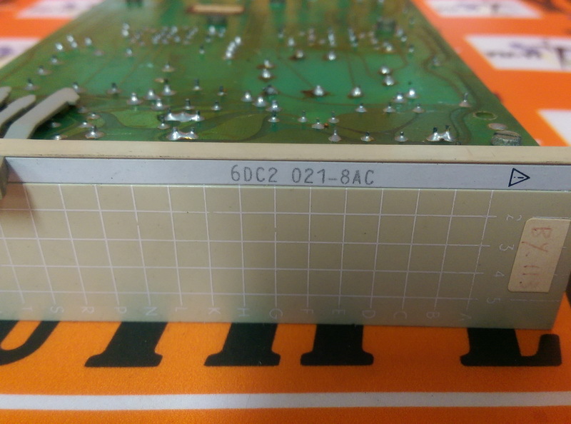 SIEMENS 6DC2 021-8AC SIMATIC Simadyn - 裕益科技自動化設備可程式編碼器PLC分散式控制系統DCS